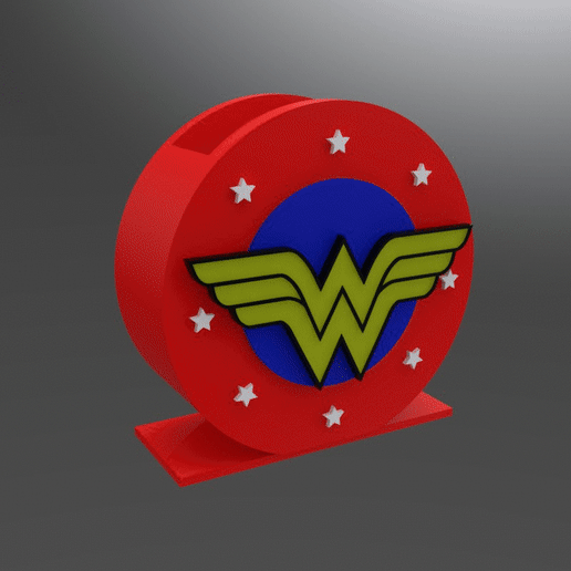 ️ MARVEL PENCIL / WONDER WOMAN / WONDER WOMAN PENCIL HOLDER・ 3D File ...