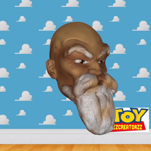 OBJ file MASTER ROSHI HEAD 🎨 ・3D print object to download・Cults