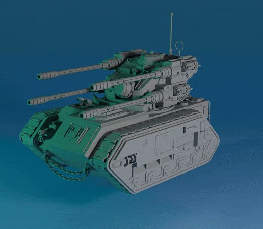 3D file Hydra Flak Tank - Astra militarum 🪖 ・3D print design to ...