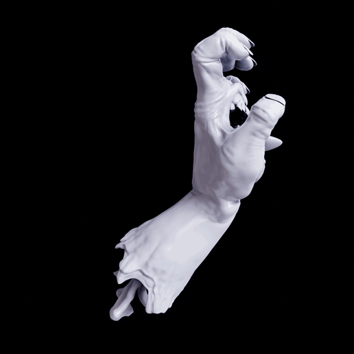 Screaming Hand・ STL File for ・Cults
