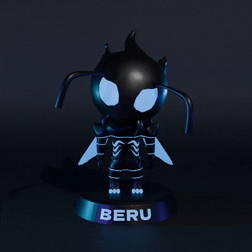 💬 BERU | Chibi Solo Leveling Figure・Archivo STL para Impresión 3D・Cults