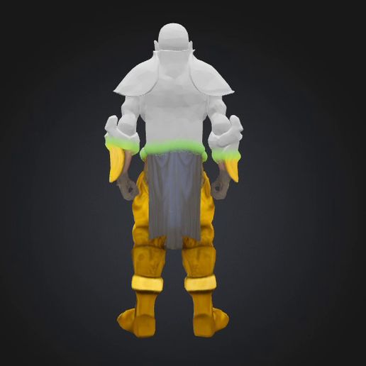 📁 Tibia - Golden Outfit Set Model-STL File | Miniature - Replica -Retro ...