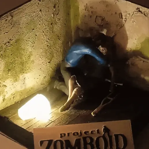 STL file PROJECT ZOMBOID DIORAMA 🧟 ・3D print model to download・Cults