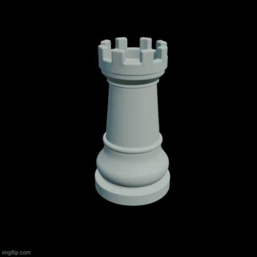 ♟️ Classic Rook Piece – Classic Tower Chess Piece 3D Print Model・ STL ...