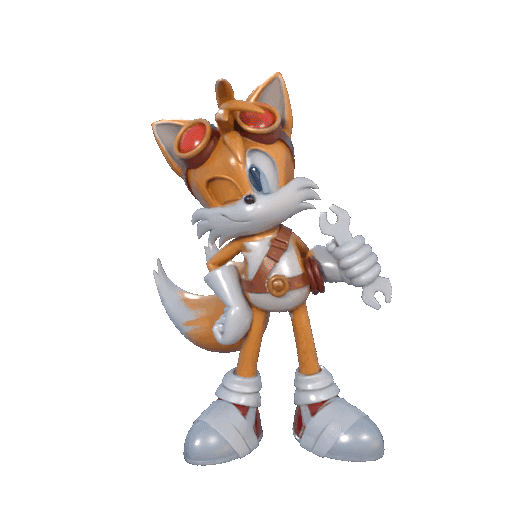 👾 Tails 3D Printable Figure - Sonic character with cute design - Fanart ...