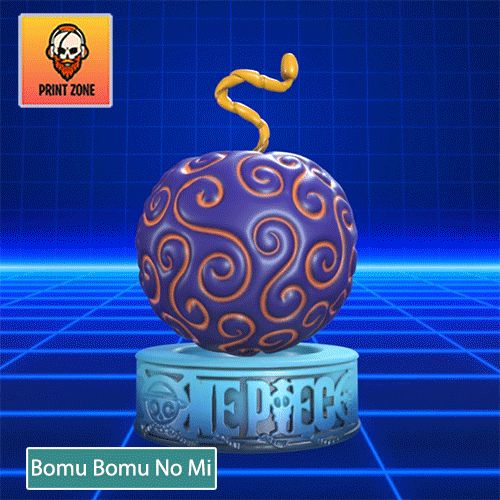 💎 Bomu Bomu No Mi _ Gem (DEVIL FRUIT OF ONE PIECE) .STL FILE・ STL File ...