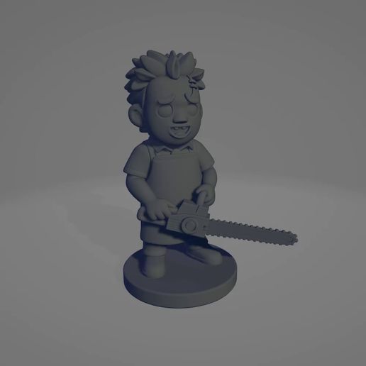 💯 Leatherface - 3D figure Infinity/Disney style (100 mm)・ STL File for ...