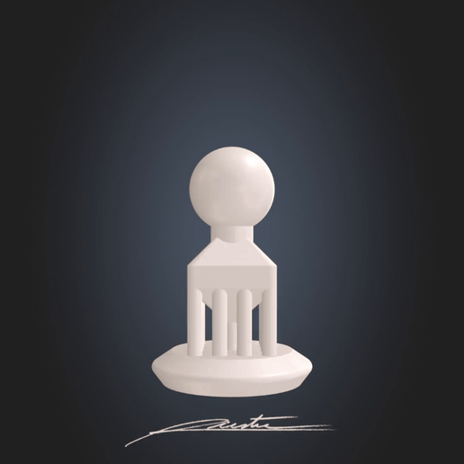 Archivo 3D THE PAWN - The Pillars of War chess game ♟️ ・Modelo para ...