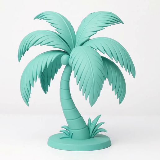 🍹 Tropical Coconut Palm Tree Scatter Terrain 3D Printable STL・ STL File ...