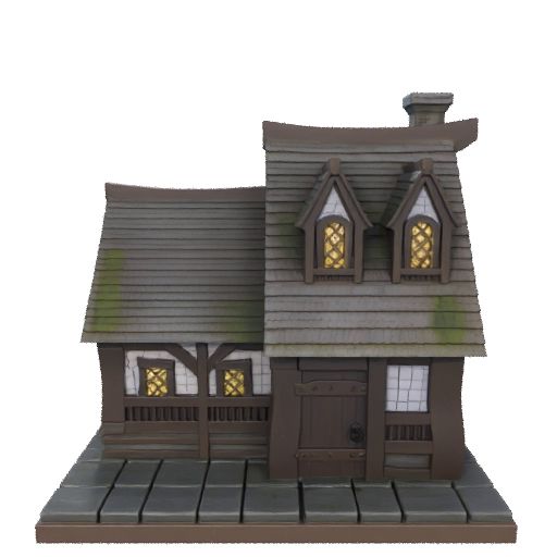 🏙️ Medieval Two-Storey Storehouse with Balcony | Half-Timbered City ...