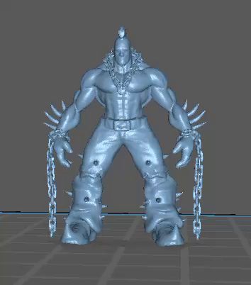 Free STL file Chained Fighter ⚔ ・3D printing idea to download・Cults