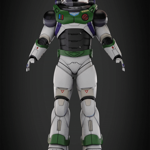 ⭐ Buzz Lightyear Armor for Cosplay・ 3D File for 3D printing・Cults
