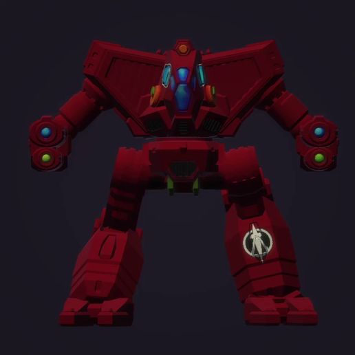 🎲 Fighting Viper Mech・Free 3D File for 3D printing・Cults