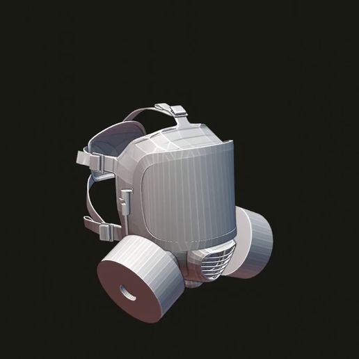 📁 Gas Mask 3D STL Printable - Gas Mask 3D Print STL File・ STL File for ...
