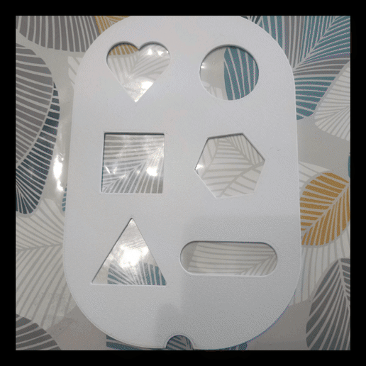 STL file Insert for ikea trofast baby shape set 👶 ・3D printing template ...