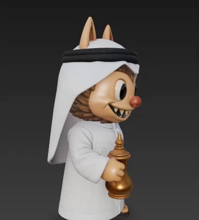 👾 LABUBU Habubu Toy Collectible Habibi・ STL File for 3D printing・Cults