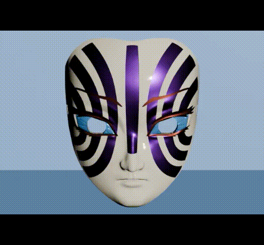 Archivo STL Anime cosplay mask: Akaza Kimetsu no Yaiba - Mascara de ...