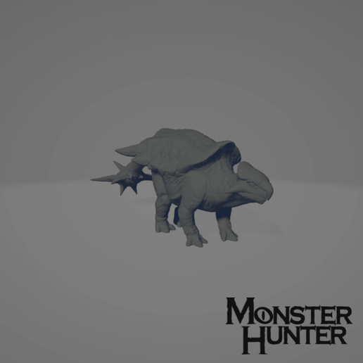 Fichier STL gratuit MONSTER HUNTER APCEROS 👹 ・Modèle pour imprimante 3D ...