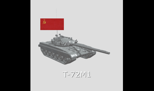 🪖 T-72M1 Tank・ STL File for 3D printing・Cults