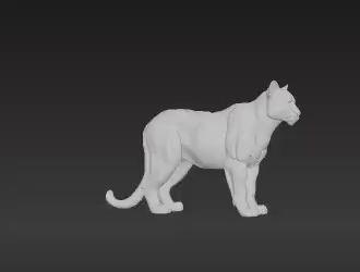 🐱 Majestic Wild Cat 3D Print Model・ STL File for 3D printing・Cults