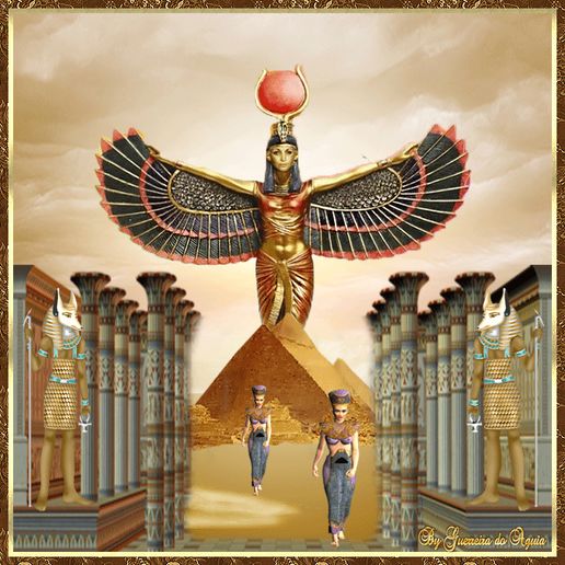 📚 Book Nook Gods Egyptian Isis・ STL File for 3D printing・Cults