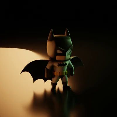 🎨 CHIBI BATMAN 3D MODEL | BATMAN | MARVEL | FAN ART・ STL File for 3D ...