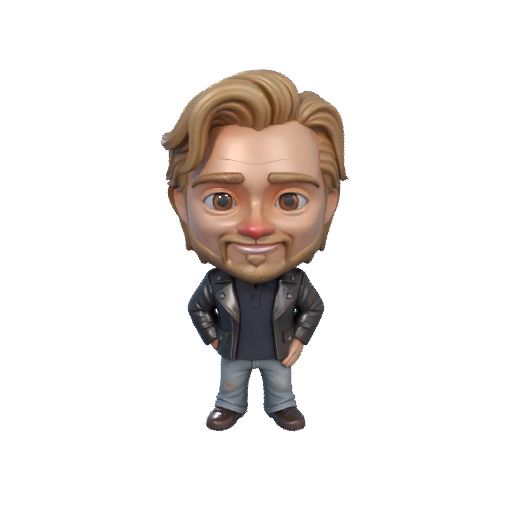 ⭐ Brad Pitt Hollywood Star Chibi Cartoon Actor 3D Model STL Print Ready ...