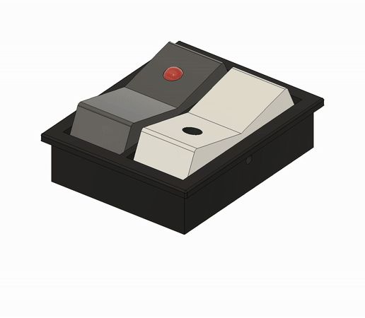 🧑‍ ️ Andor Test Pilot Chest Piece Functional 2 Slot Rocker Switch - STL ...