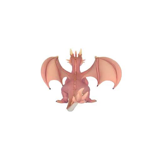 🐉 FUN Red Dragon Stl Glb for 3D Printer・ STL File for 3D printing・Cults