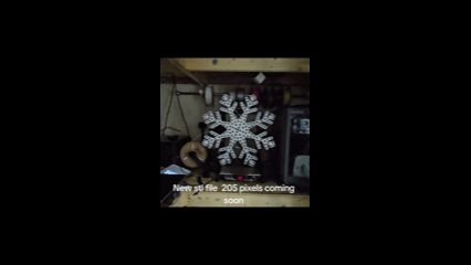 ️ HD Snowflake・ 3D File for 3D printing・Cults
