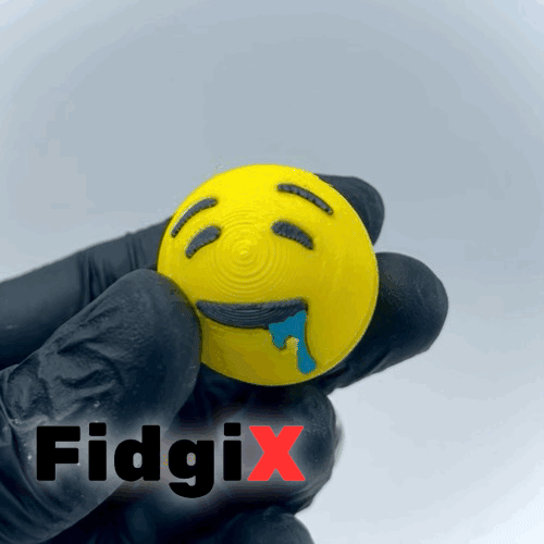 👌 Drooling Emoji Switch Fidget・ 3D File for 3D printing・Cults