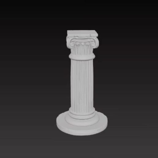 🏛️ Ancient Greek Column・ STL File for 3D printing・Cults