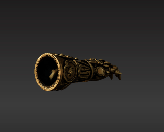 🎮 Gothic Gunslinger's Clawed Gauntlet - Verzierte JRPG Cosplay-Rüstung ...