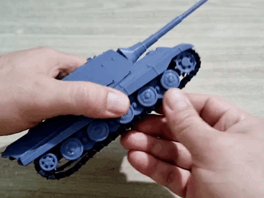 🪖 jagdtiger . german tank destroyer full ready to print・ 3D File for 3D ...