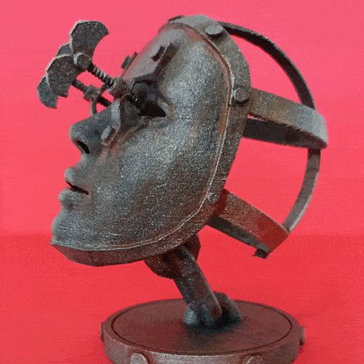 👀 Torture Mask from Middle ages, Mask・ STL File for ・Cults