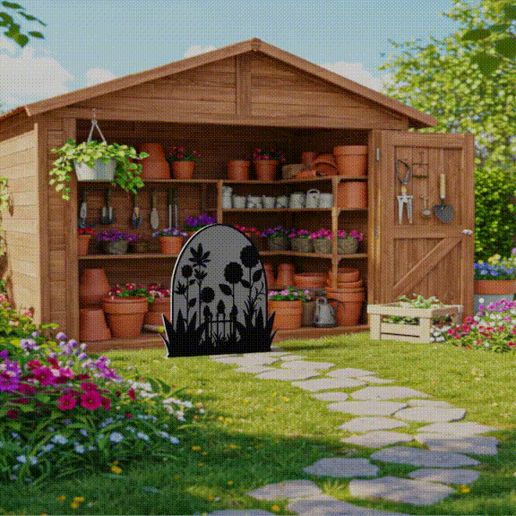🌳 Garden decor・Free STL File for 3D printing・Cults