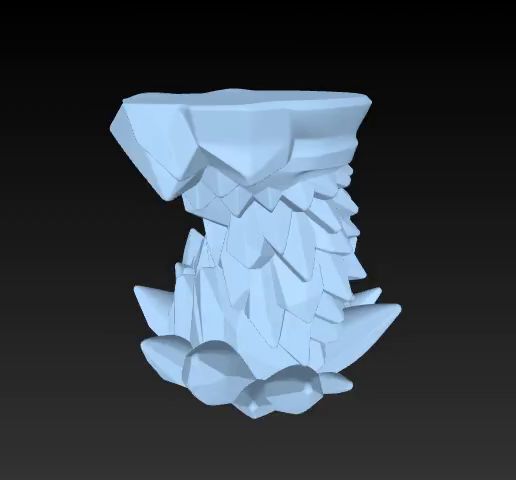 🧊 Ice Pillar Stand (2 versions)・ STL File for 3D printing・Cults
