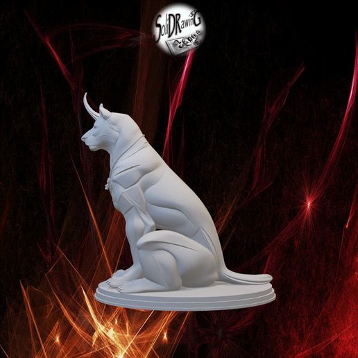 🎲 Sentinel Beast - SoliDRawinGs C329・ STL File for 3D printing・Cults
