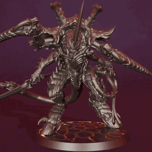 🐛 HIVE TYRANT BUG | 3D PRINTABLE FIGURINE・ 3D File for 3D printing・Cults