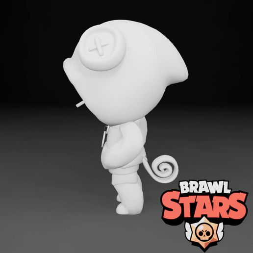 Brawl Stars Leon Figure - The Invisible Assassin with Lollipop / Brawl ...