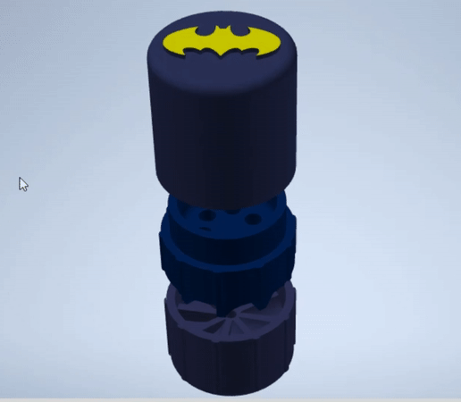 💾 WEED GRINDER + SAVE WEED FILTERS BATMAN・ STL File for ・Cults