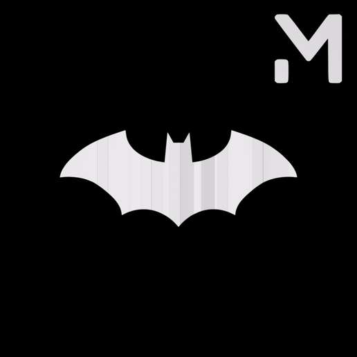 🎨 Flip Text: Batman - batman15・Free STL File for 3D printing・Cults