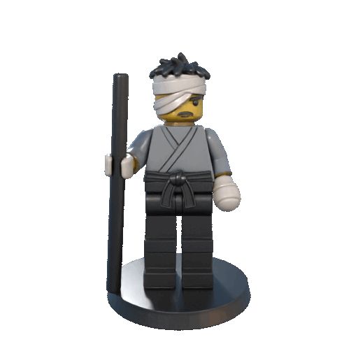 🦸 LEGO Danzo Shimura・Free STL File for 3D printing・Cults