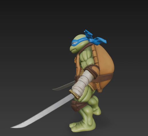 ♌ TMNT LEO・ STL File for 3D printing・Cults