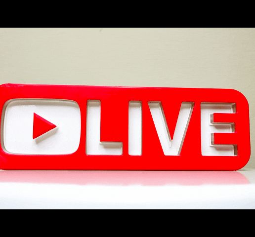️ YouTube Live Play Button Led Light・Free STL File for 3D printing・Cults