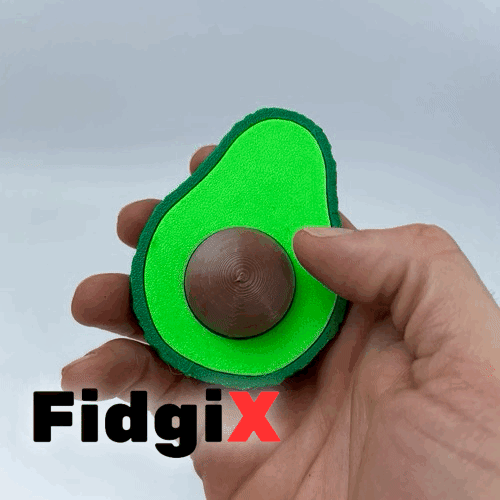 🥑 Avocado Switch Fidget・ 3D File for 3D printing・Cults