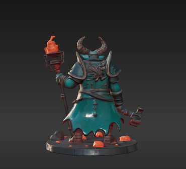 🐀 Mutant Techno-Wizard Rat – Printable Wargame Mini・ STL File for 3D ...