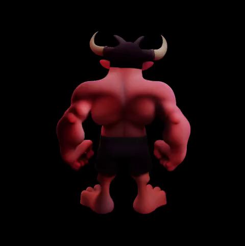 STL file Cartoon Devil 😈 ・3D printing design to download・Cults