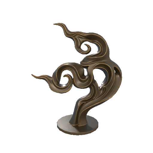 💃 Dancing Flame・ STL File for 3D printing・Cults