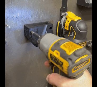🪝 Dewalt DCS438 Cut Off Tool Wall Mount Hook D3D Print Quick Hanger ...